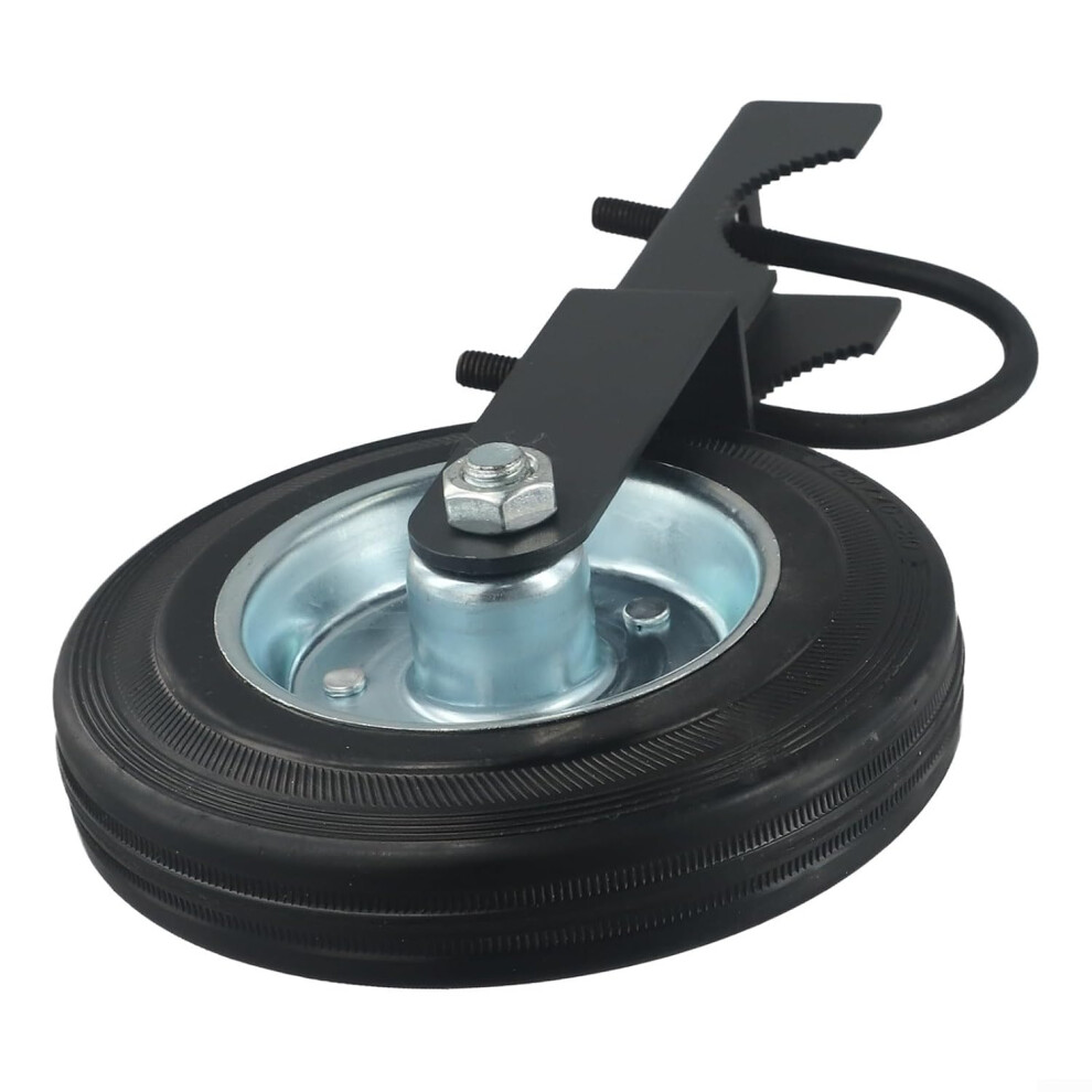 Heavy Duty Farm Gate Casters 4 Inch Metal Wheel Spring Loaded Flat Free ...