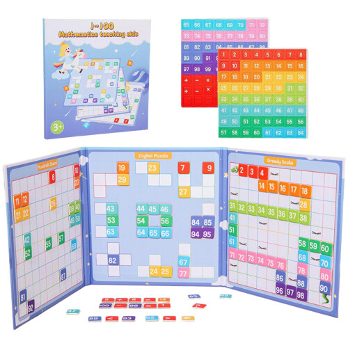 1-100 Number Charts for Kids | Interactive Math Counting Board Game ...