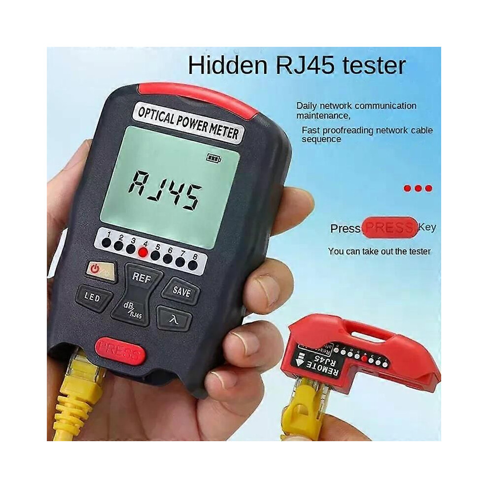 PARK (BlackRed AUAD7) 3-en-1 wattmètre optique professionnel précis ...