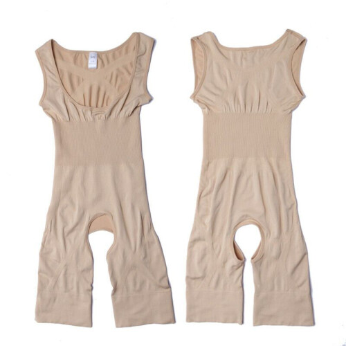 (Beige,L/XL)Mujeres Cuerpo Completo Modelador Compresión Postparto ...