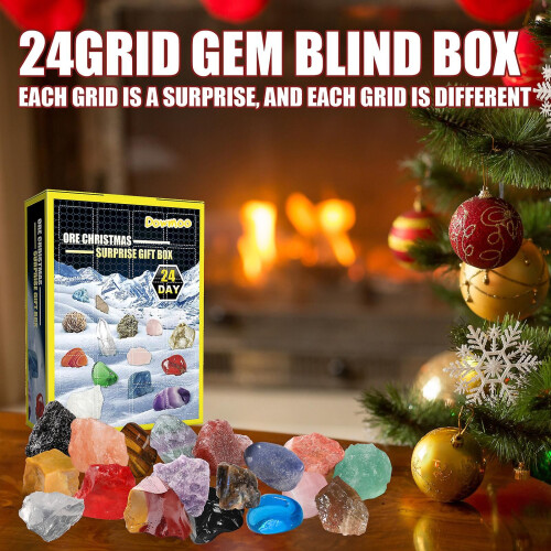 Ore Blind Box Christmas 24 Cell Blind Box Toy Ore Gift Box CC on OnBuy
