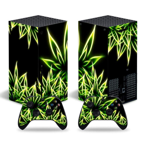 Vinyl Skin Wrap Decal for Microsoft Xbox Series X Console with Two Free ...