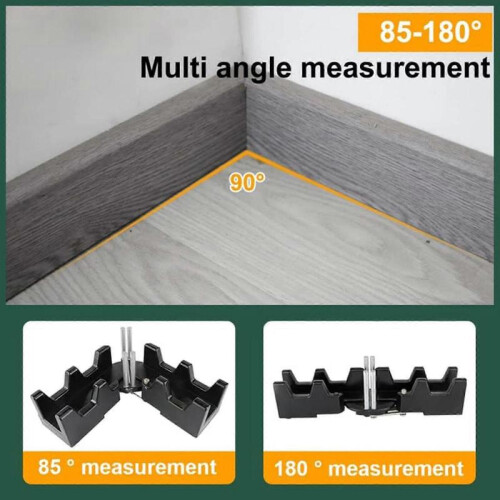 2 In 1 Mitre Measuring Cutting Tool Precise Miter Saw Protractor,100% ...
