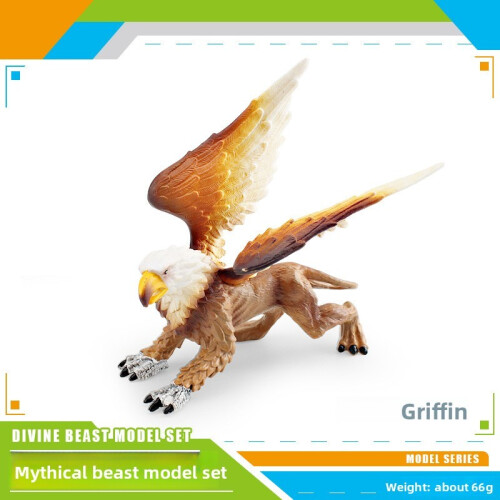 (Lion Griffon) Dragon Chinese Mythology Statue Griffin Pvc Model For ...