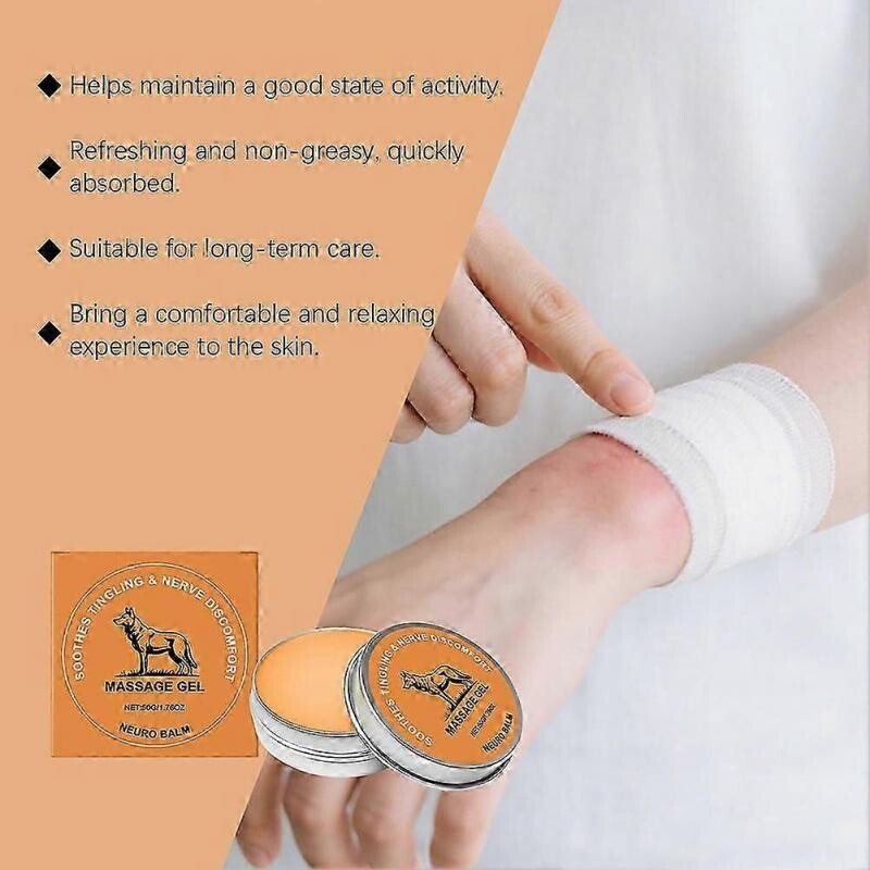Therawolf Joint & Muscle Soothing Massage Cream for Fast Relief ...