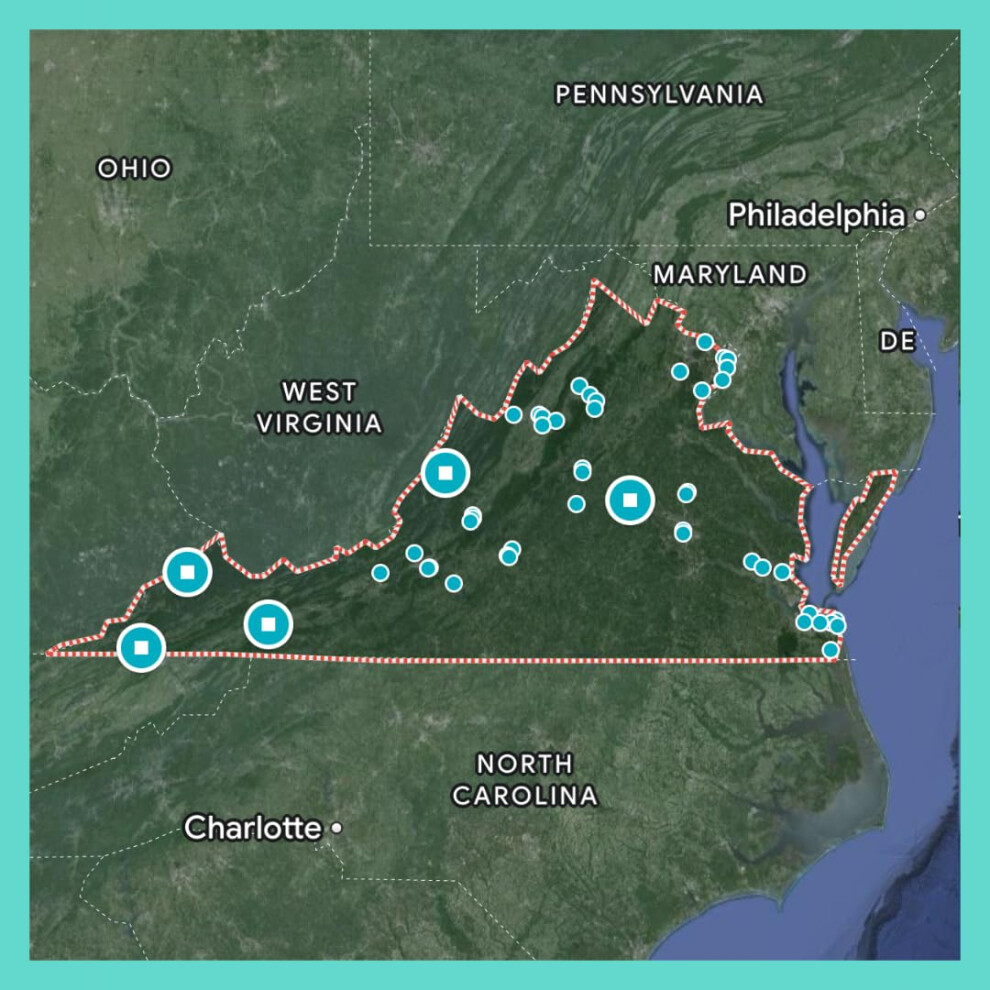 Virginia Adventure Bucket List: 50 cartes a gratter pour les activites ...