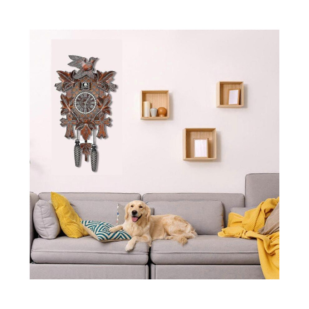 (CL303) German Black Forest Cuckoo Clock Retro Nordic Style Wooden ...