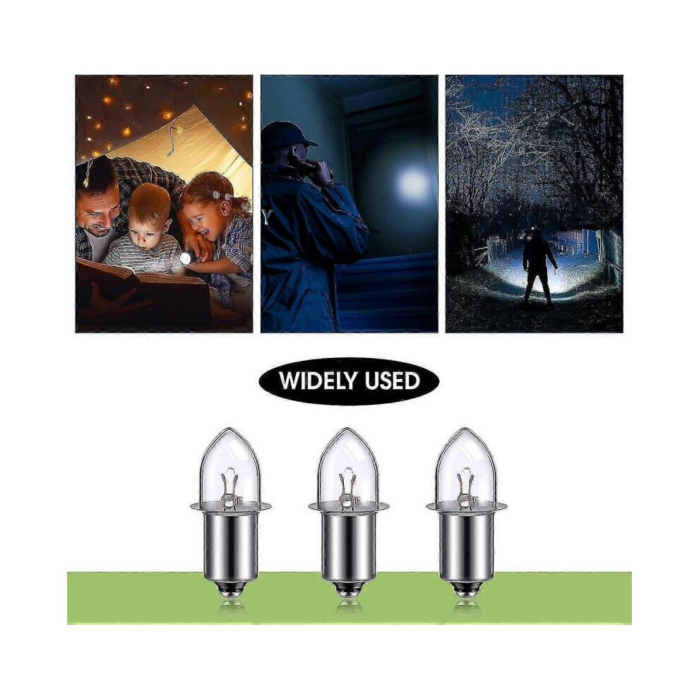 (10)6-Volt/ 4D-4.8-Volt 0.75A Bayonet Base Krypton Replacement Bulb Flashlight Bulbs (3 Pieces ...