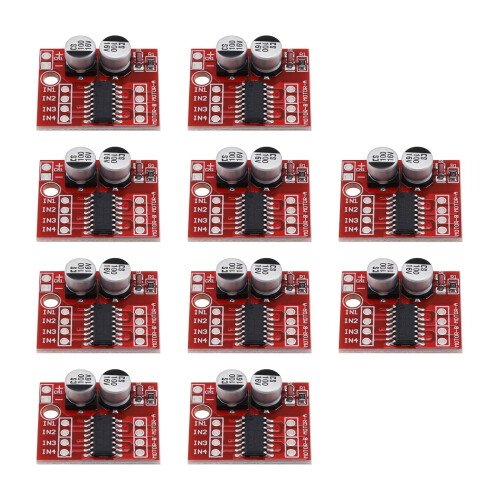 L298N Mini DC Motor Driver Module 10pcs 2 Way PWM Speed Control 24 ...