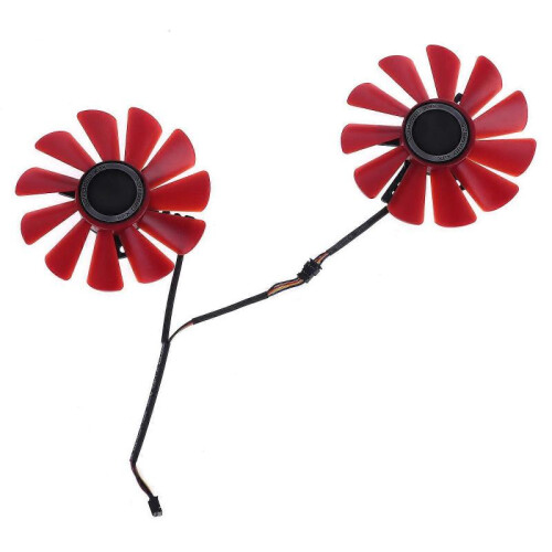 2pcs 85mm RX-570-RS RX-580-RS FD10U12S9-C Fan for XFX RX470 RX570 RS ...