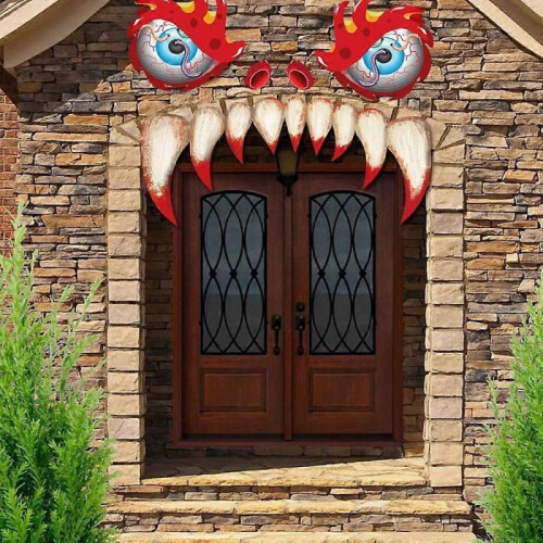 DIY Stickers Props Decor Wall Wallpaper Monsters Fiend Car Decals Door ...