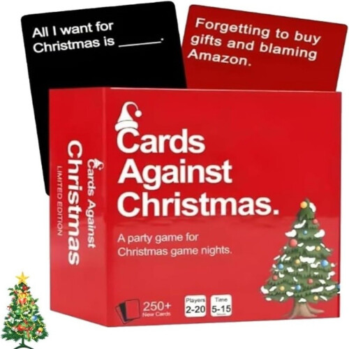 (1) 250 Cards -Style Christmas Party Game - Board Game Night with 250 ...