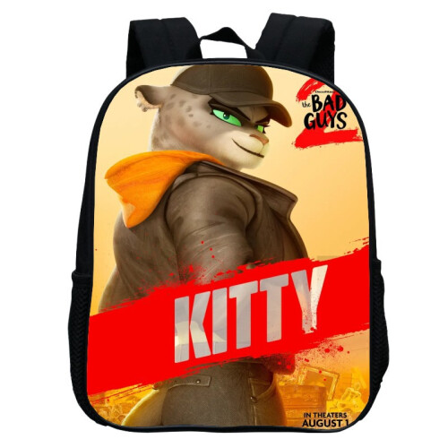 (9, 12-inch backpack) Printing The Bad Guys 2 kindergarten backpack ...