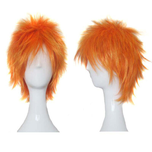 (Ichigo Wig, S) Cosplay Costume of Ichigo Kurosaki's Shihakushō, Bankai ...