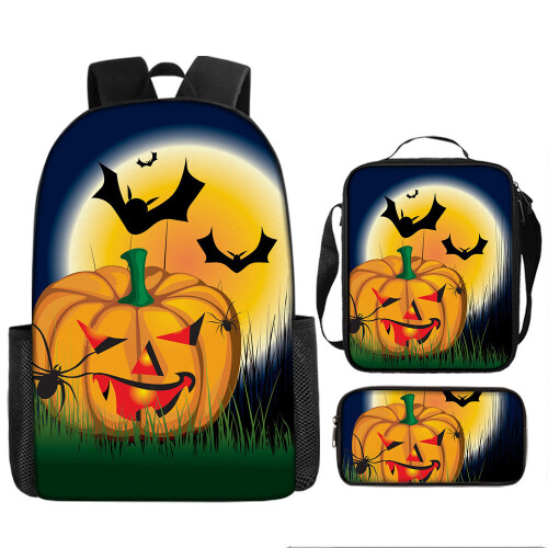 (43, Crossbody bag) Exclusively for Halloween Backpack Pumpkin Ghost ...