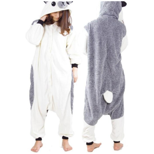(刺猬, XL) Yeti Elf Santa Couple Cartoon Onesie Pajamas Hooded Polar ...