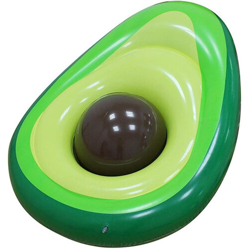 Avocado Shaped Inflatable Pool Float for Kids and Adults, Durable Water ...