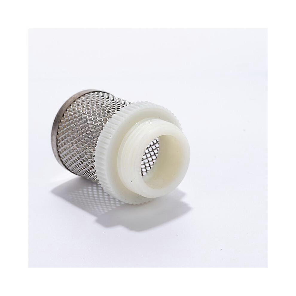 Suction strainer, for 3/4" check valves, stainless steel basket DN20 on ...