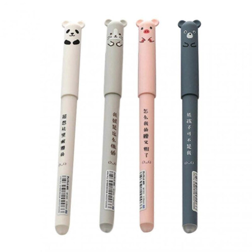 Gel Pen Erasable Pigs Panda Erasable Gel Pen Gel Pen Cartoon Easy to ...
