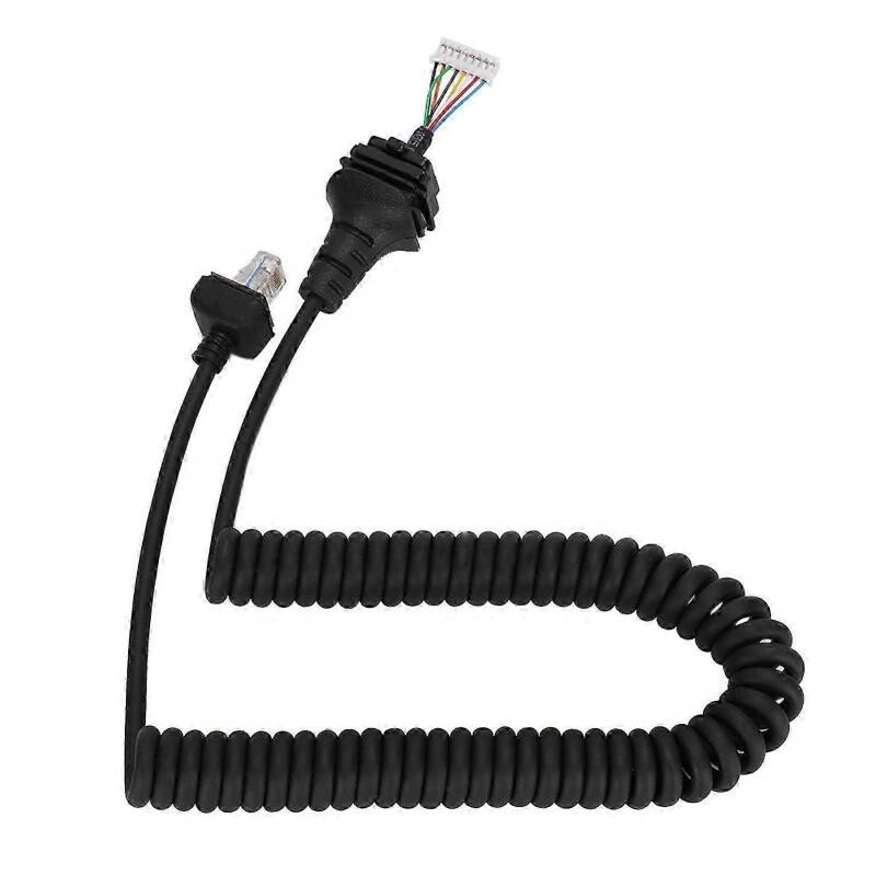 Speaker Mic Hand Microphone Replacement Cable Cord Fit for ICOM Radio ...