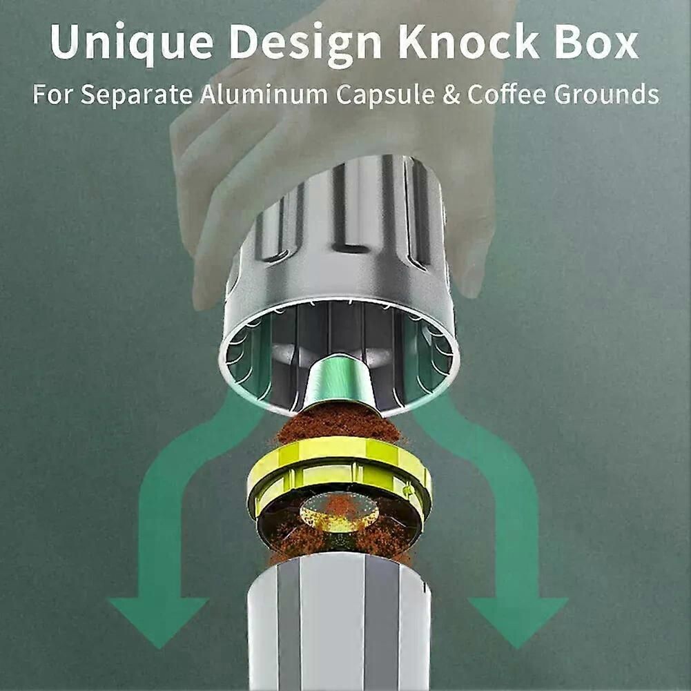 Boîte de recyclage de capsules de café en aluminium, petit seau de ...