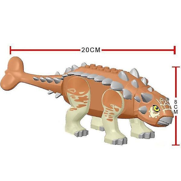 (L10)36 Style Big Jurassic Dinosaur World Spinosaurus Ankylosaurus Dino ...