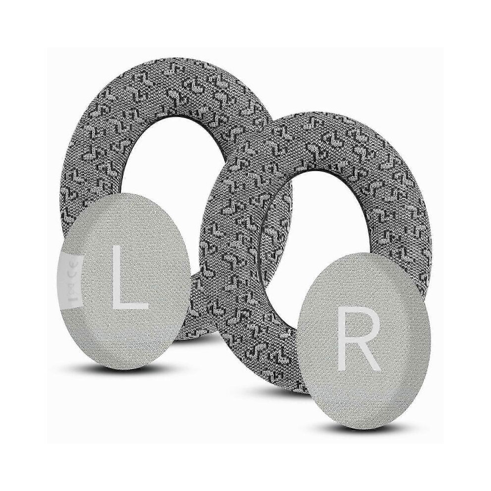 (Gray) For BOSE NC700 Headphone 1pair Ear Pads Musical Note Design ...