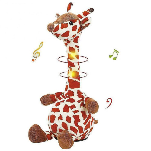 Electric Doll Talking Giraffe Repeats What You Say Shaking Head ...