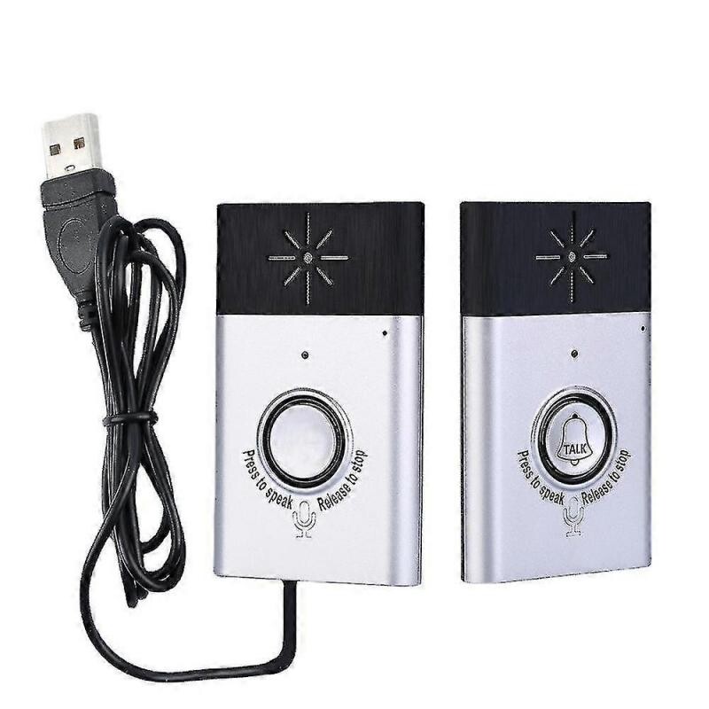 Two-way Wireless Intercom with Built-in Speaker, Access Control System ...