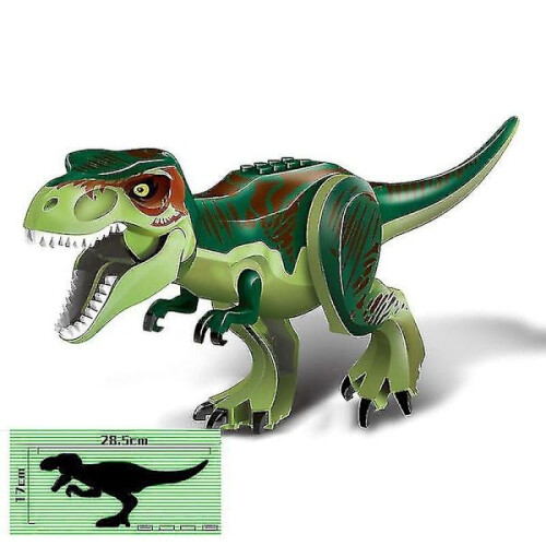 (t-rex groen) 1 stuk Grote Dinosaurus Bouwstenen T-rex Quetzalcoatlus ...