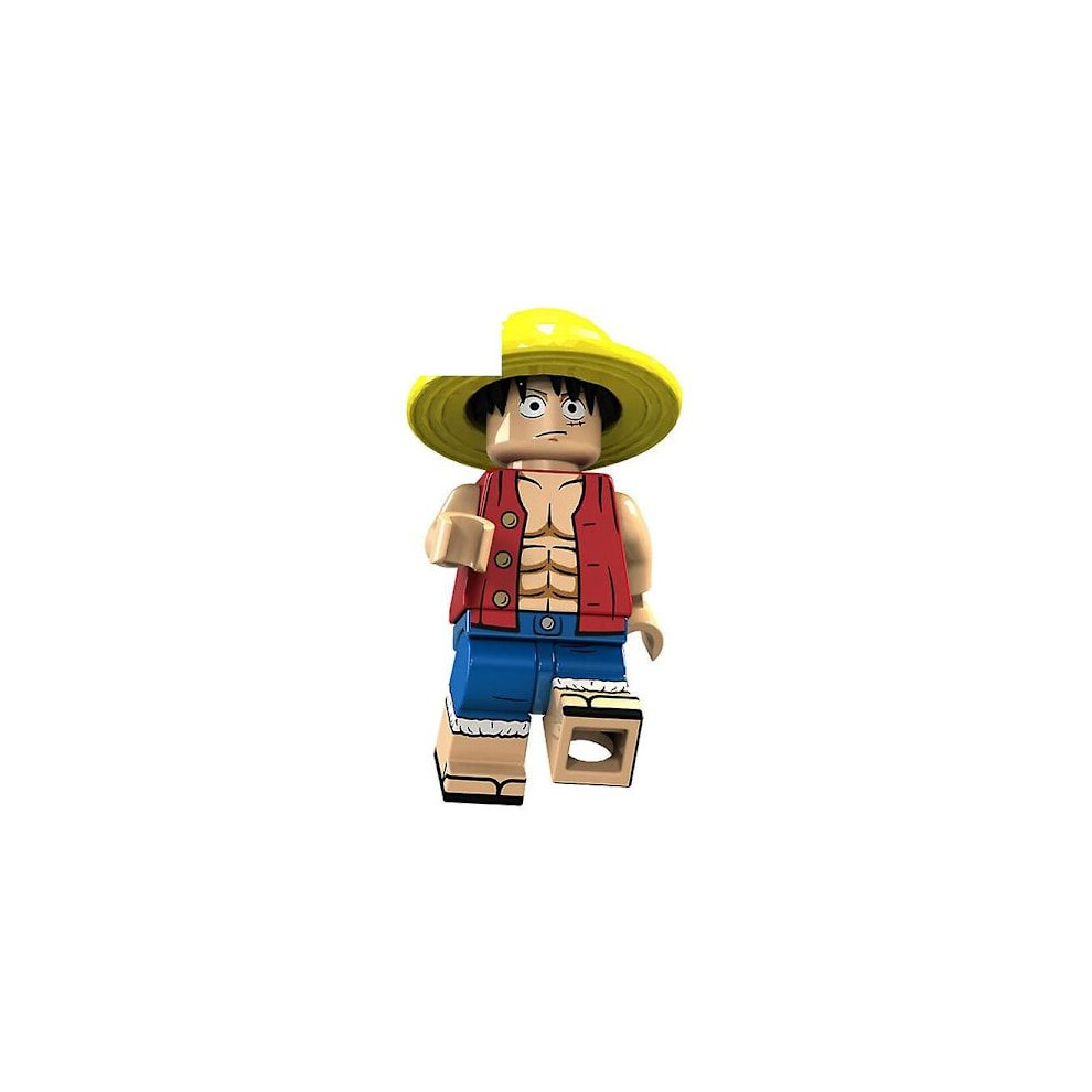 (Stile 1) 15 pezzi/set One Piece Moc Series Luffy Chopper Ice Shanks ...