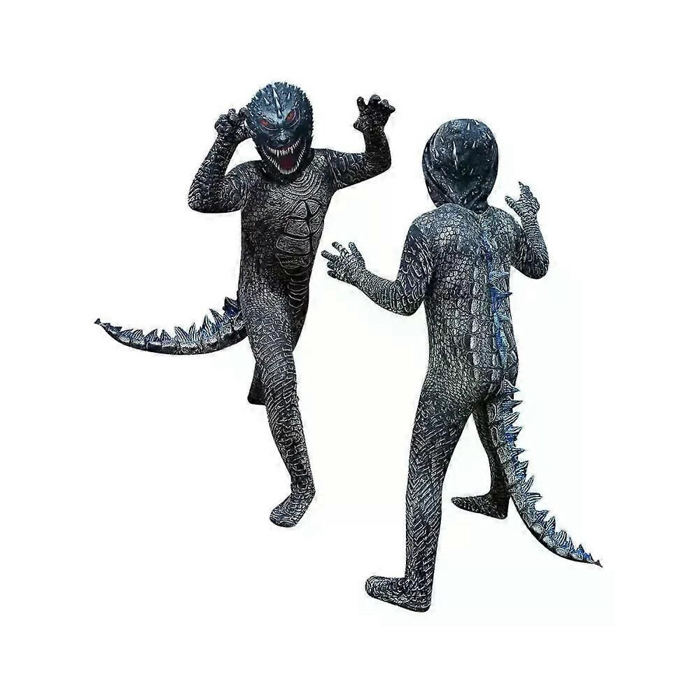 (120-negro) 2025 NUEVO Disfraz de Godzilla, Mono, Cubrecabezas ...