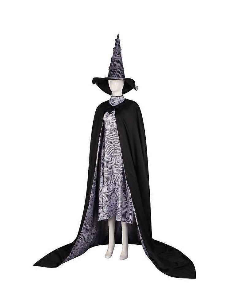 (S-B) Disfraz de Elphaba para mujer, conjunto de disfraz estilo bruja ...