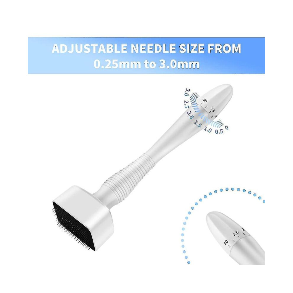 Adjustable Microneedle Derma Stamp for Face Skin Acne Scar Repair And ...