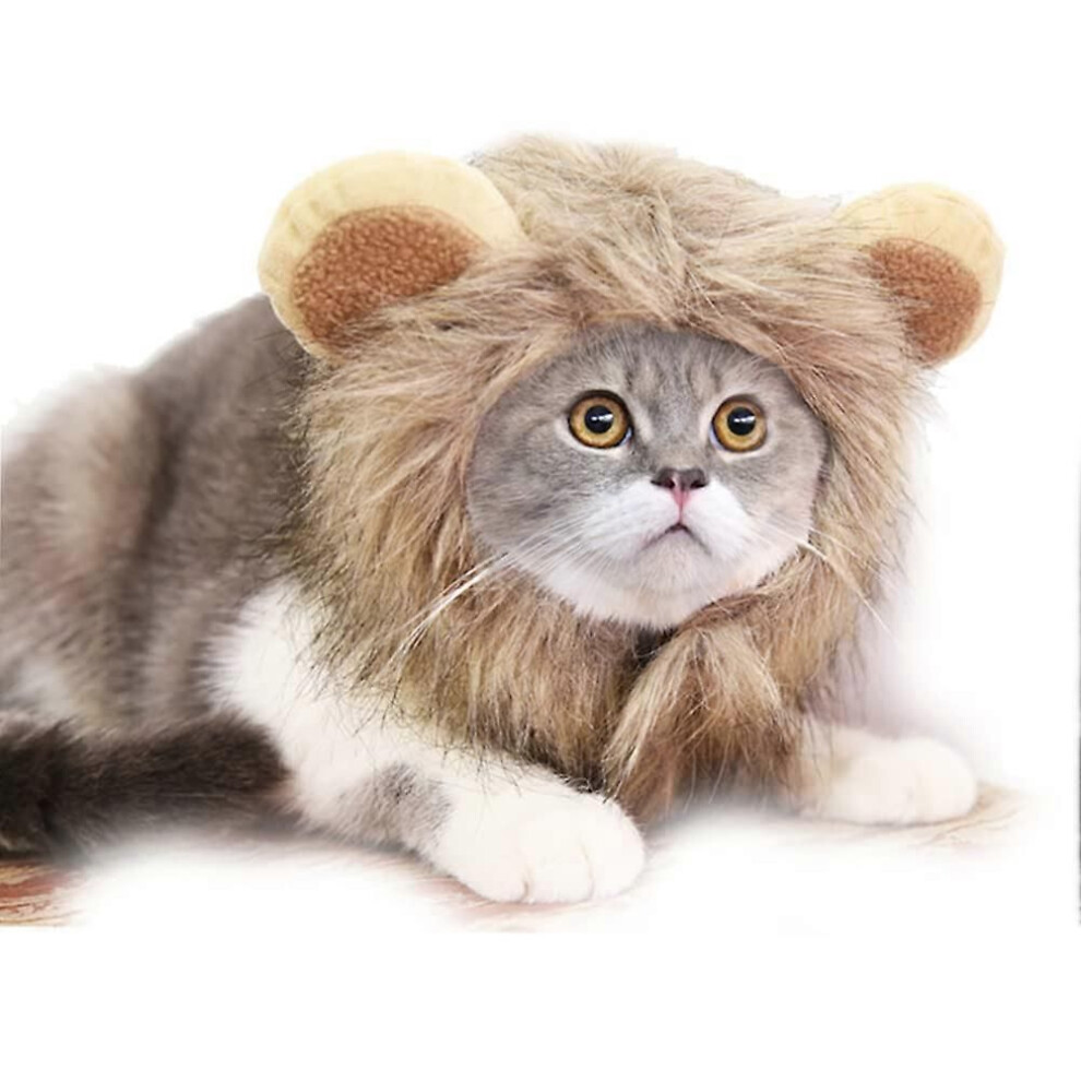 Disfraz de melena de león - Peluca de melena de león - Disfraz para ...