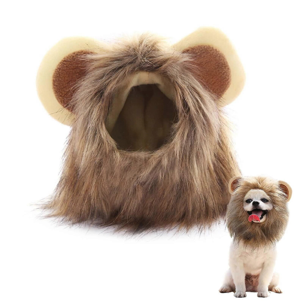 Disfraz de melena de león - Peluca de melena de león - Disfraz para ...