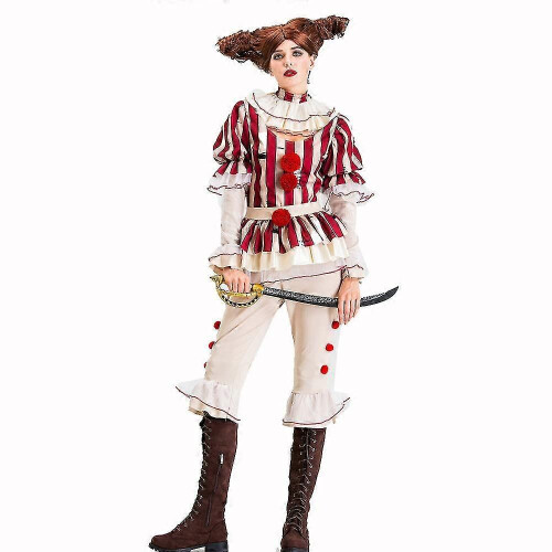 Disfraz de Pennywise, payaso terrorífico, conjunto completo, disfraz de ...