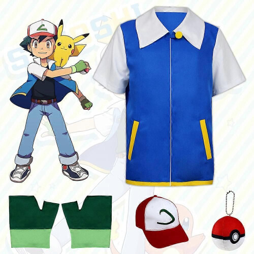 Kostum Ash Ketchum Kinder