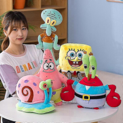 (30-38 cm doll,Gary the Snail)Spongebob Dolls Patrick Star Plush Toys ...