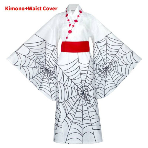 (S) Demon Slayer Kimetsu No Yaiba Anime Rui Cosplay Halloween Carnival ...