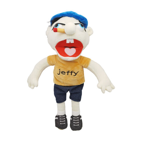 (Jeffy 150kg, 40cm) New Jeffy Hat Game Plush Toy Jeffy Stuffed Doll on ...