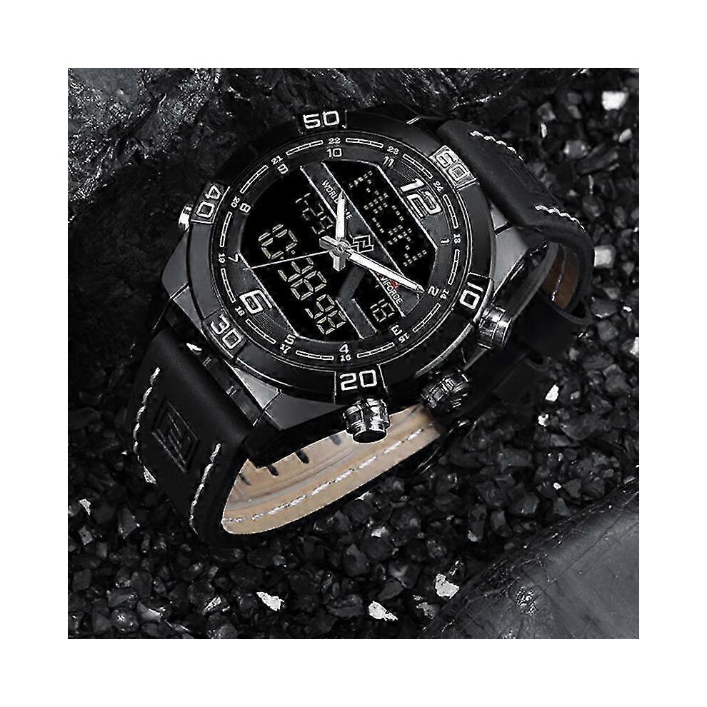 (adult, unisex) Dual Display Digital Watch Chronograph Men Alarm Sport ...