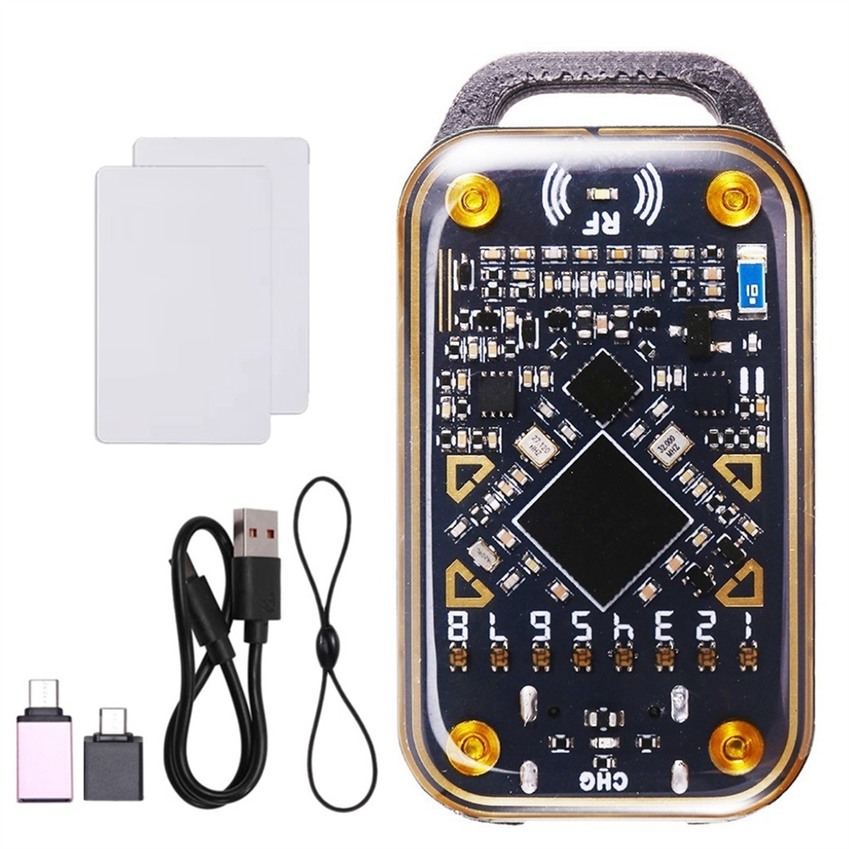 Lecteur de puces intelligentes RFID Chameleon Ultra + 2 cartes CUID on ...