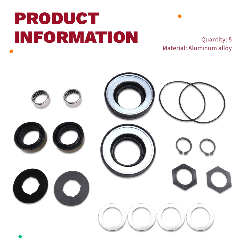 Kit de vedação e rolamento do eixo dianteiro para Super Duty Excursion ...