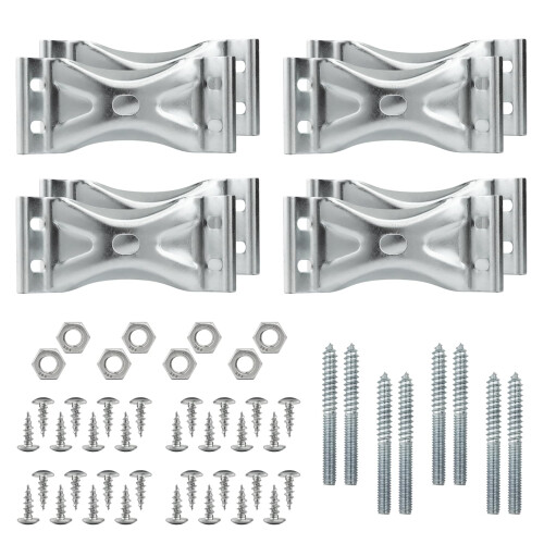 POWERTEC Kerf Mount Corner Bracket 8PK w/Mounting Hardware Corner ...