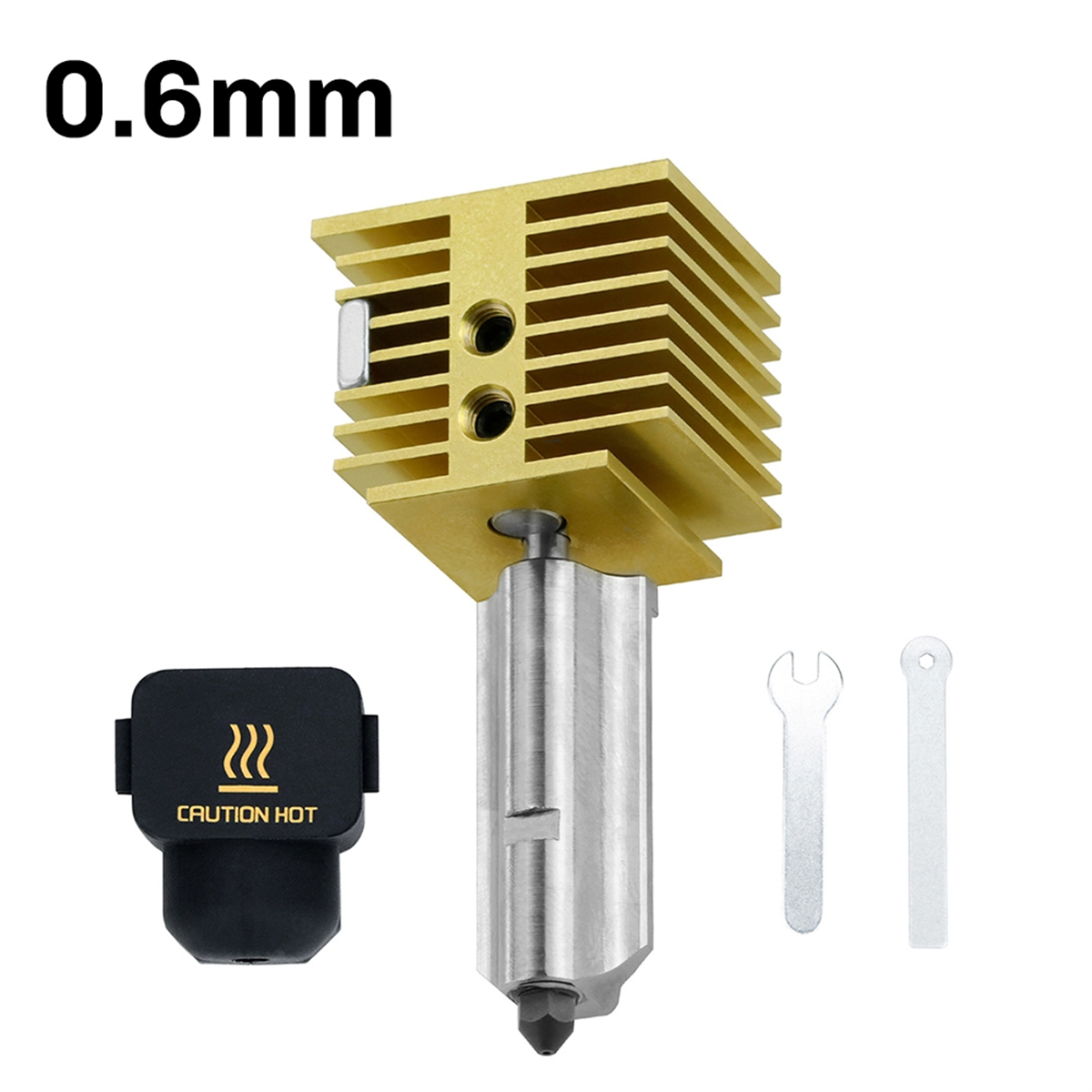 For Bambu Lab A1/A1 Mini Hot End Upgrade - Nozzle Replacement, 0.6mm on ...