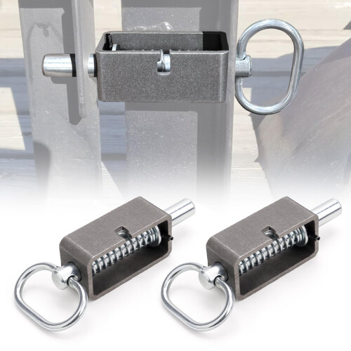 YIBEICO Heavy Duty Trailer Gate Latch Weld-On 5/8"""" Spring Latch ...