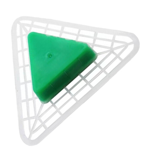 Urinal Screen Deodorizer Triangle Design for Men's Toilets, Easy Clean ...