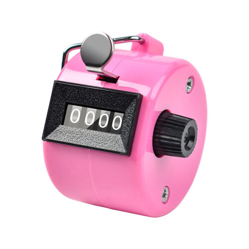 Handheld Counter Mechanical Clickers 4 Digit Coach Counters for Sports ...