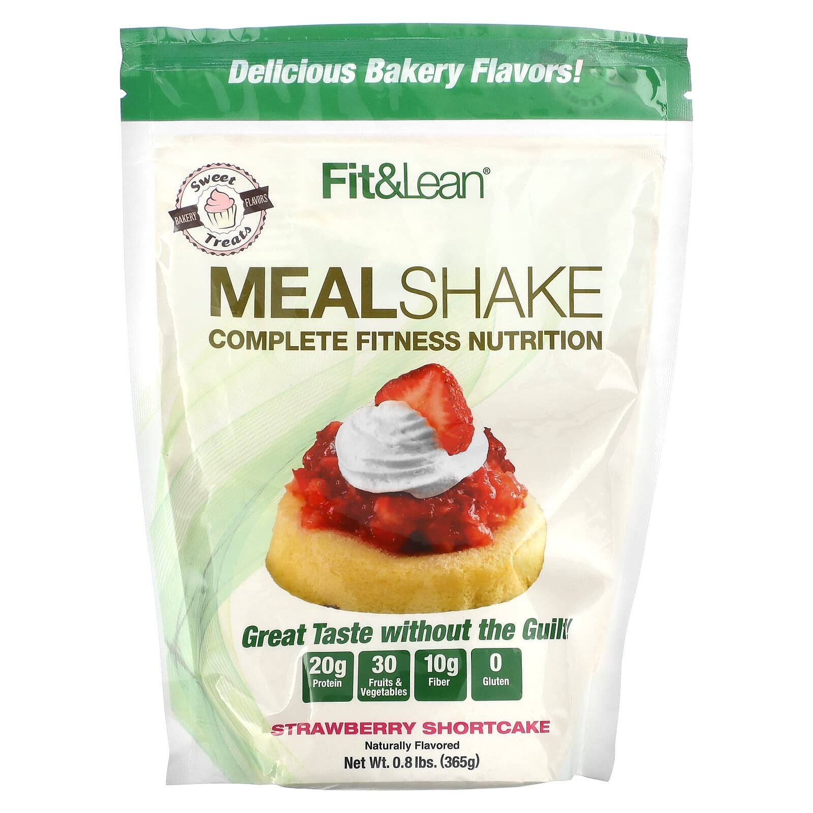 Fit & Lean, Shake Repas, Nutrition Complète pour Fitness, Shortcake à ...